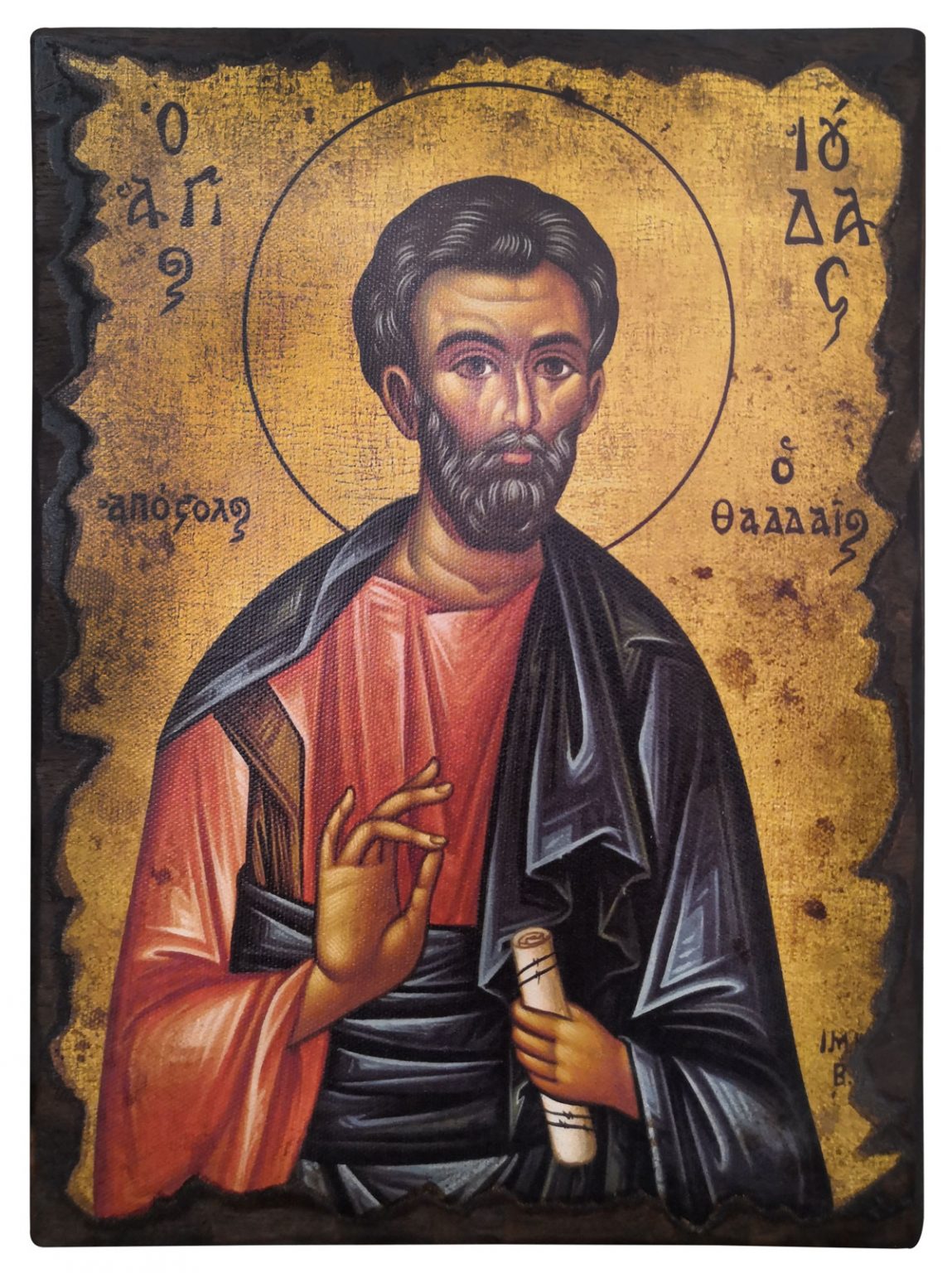 Ο Άγιος Ιούδας ο Θαδδαίος - Παντάνασσα, Αγιογραφίες, Εικόνες σε καμβά ...